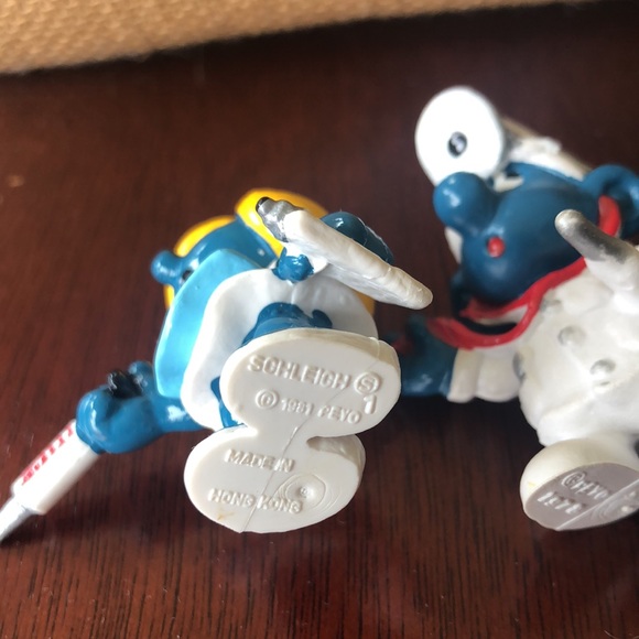 Smurfs | Toys | Vintage Doctor Nurse Smurfs | Poshmark